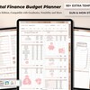 Digital Finance Planner, Digital Financial Budget Planner, Digital ...