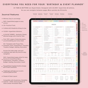 Digital Event Planning Book, Digital Event Planner, Event Planning ...