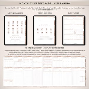 Digital Weight Loss Journal, Digital Planner, iPad Planner, Goodnotes ...