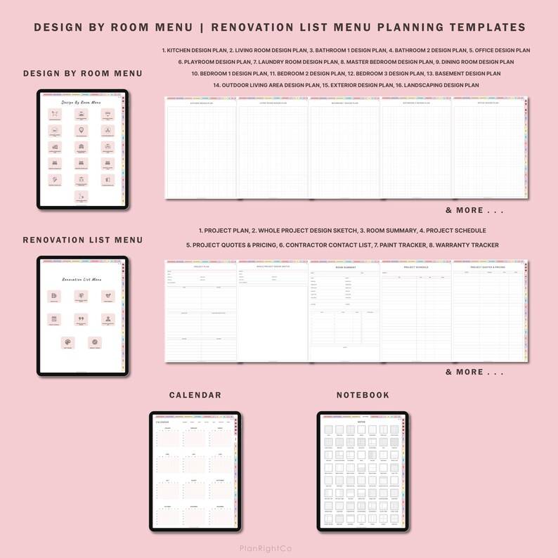 The Ultimate Home Renovation Planner & Workbook, Home Renovation ...
