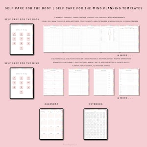 Digital Beauty Planner for Goodnotes, Notability, Hyperlinked Planner ...