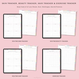 Digital Beauty Planner for Goodnotes, Notability, Hyperlinked Planner ...