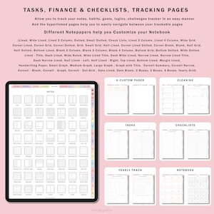 Digital SMART Goals, Goal Planner, Personal Growth, iPad Planner ...