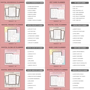 Ultimate Digital Planner Bundle, Goodnotes iPad Templates, Notability ...