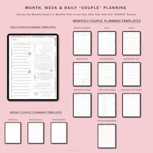 Digital Couple Journal, Couple Planner, Relationship Planner ...