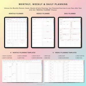 Digital Medical Planner, Medical Log, Medical Planning, iPad Goodnotes ...