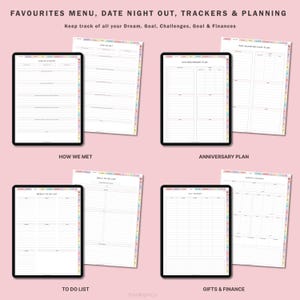 Digital Couple Journal, Couple Planner, Relationship Planner ...