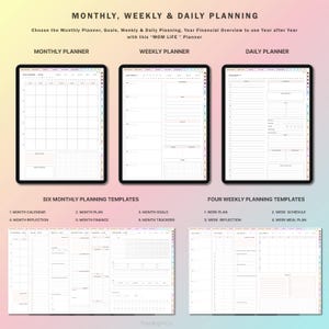 Digital Life Planner, Digital Mom Life Planner, Mom Planner, Busy Mom ...
