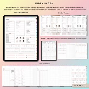 Digital Finance Planner, Digital Financial Budget Planner, Digital ...