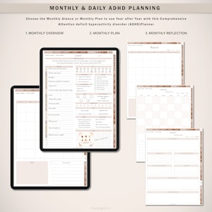 ADHD Digital Planner, Undated Digital Planner, ADHD Planner, iPad ...