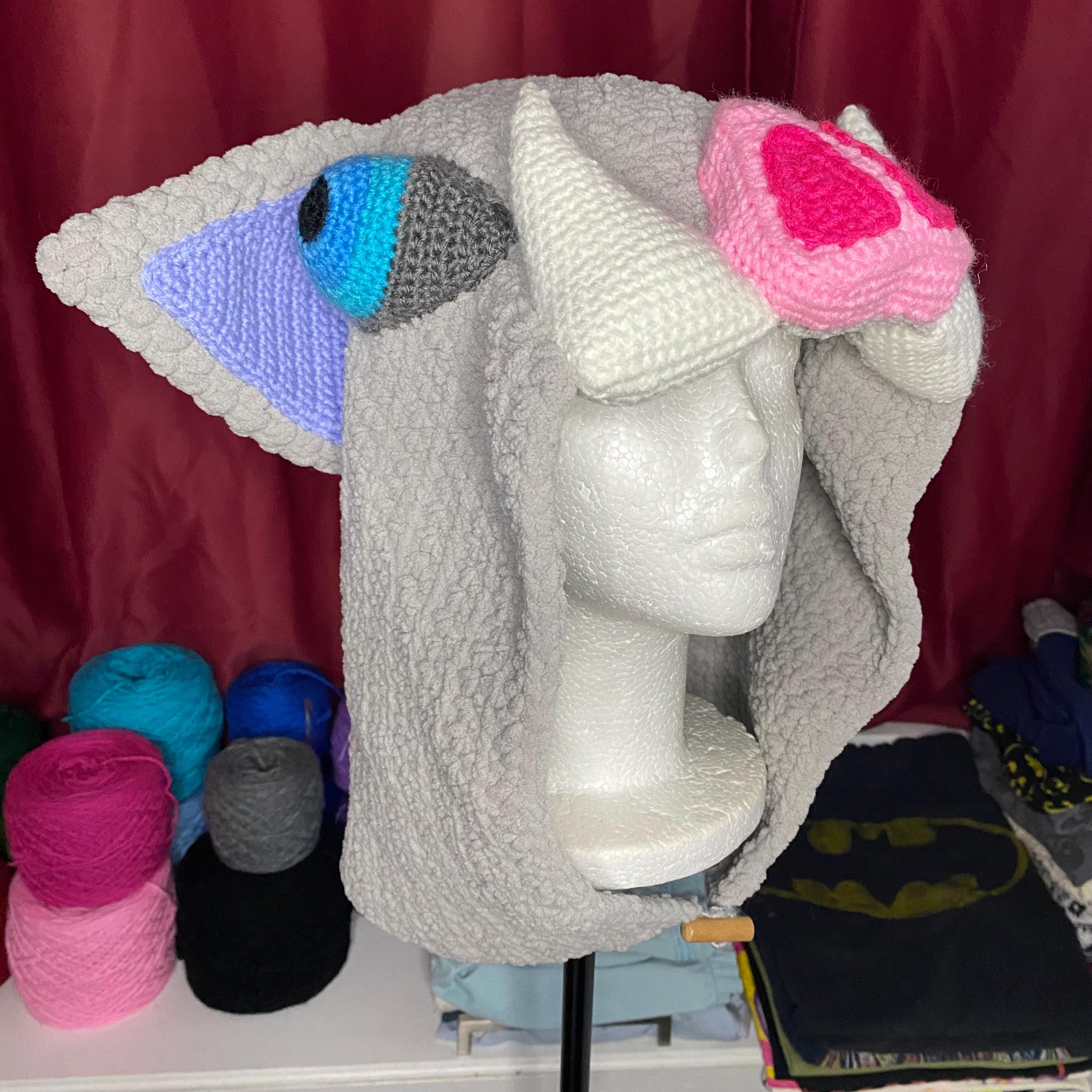 Inosuke Boar Head Hood Crochet Pattern - Etsy