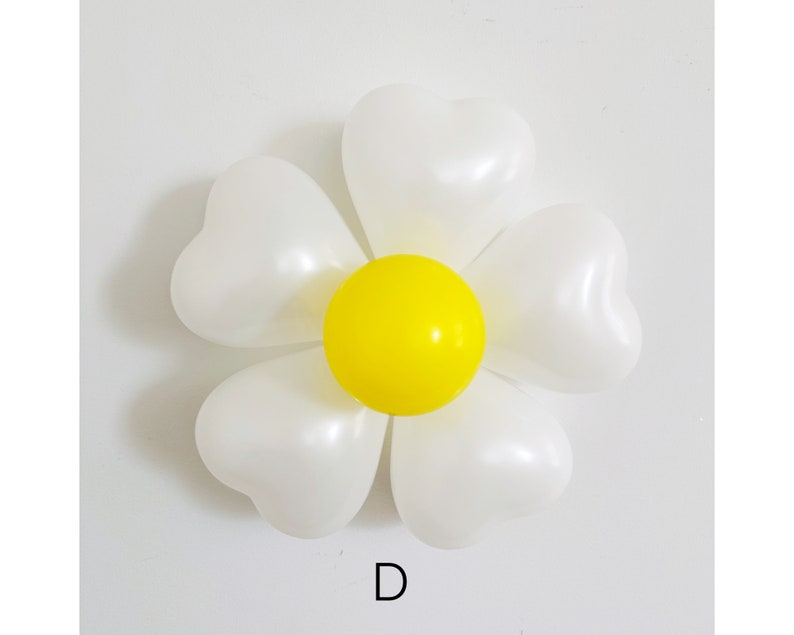 Custom Daisy Flower Balloon DIY Kit Choose Your Colors Daisy - Etsy