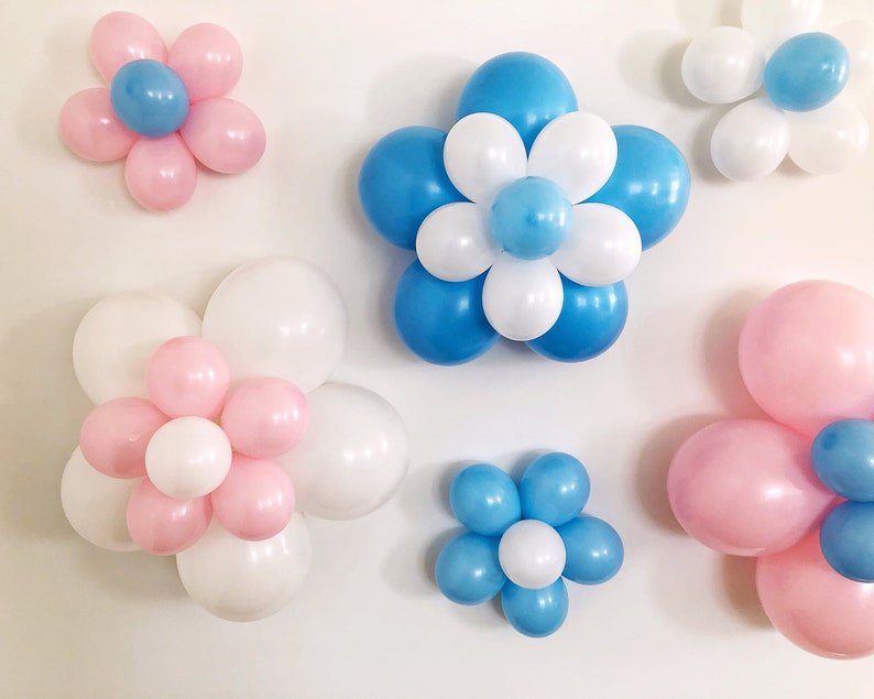 Custom Daisy Flower Balloon DIY Kit Daisy Wall Flower Power | Etsy