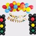 DIY Free Standing Traffic Light Balloon Column, Transportation/ Race ...