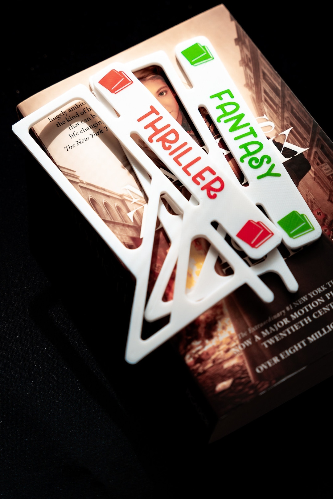 Personal Library Genre Book Divider for Book Collections, Perfect Gift ...