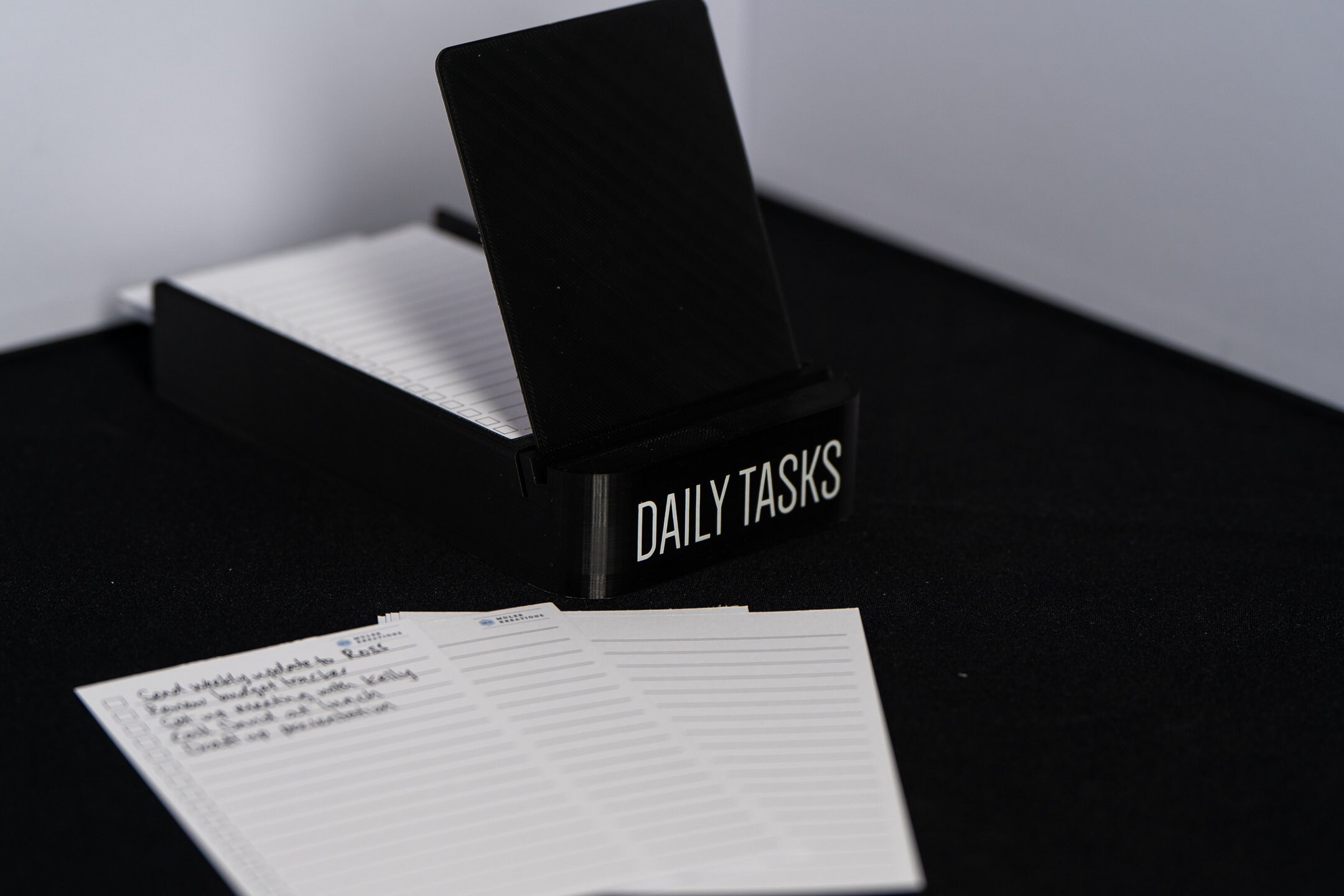 3D Printed to Do List Holder Productivity Tool Minimalist | Etsy Australia