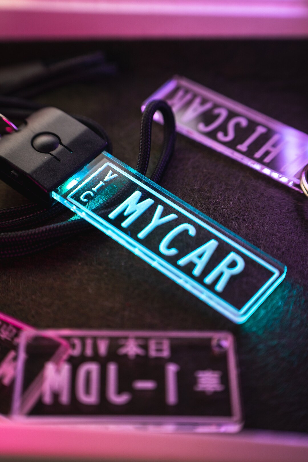 Australian License Plate - Personalised Rechargeable RGB Colour ...
