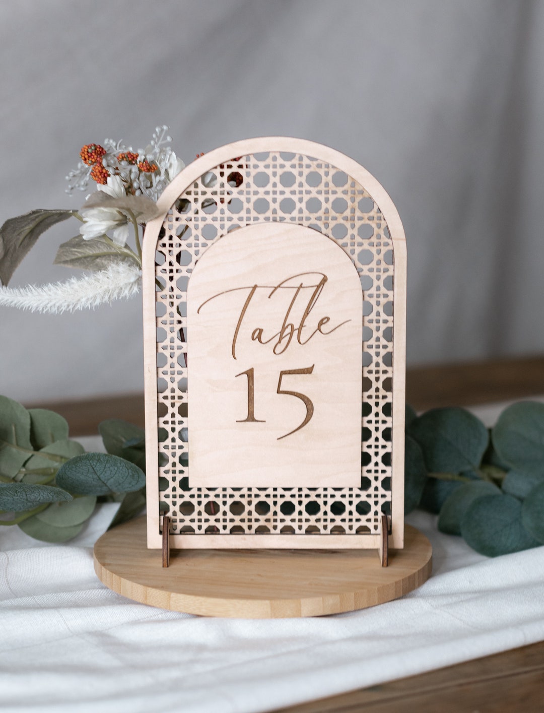 Boho Table Numbers Wedding Table Numbers Wood Table Numbers Bohemian ...