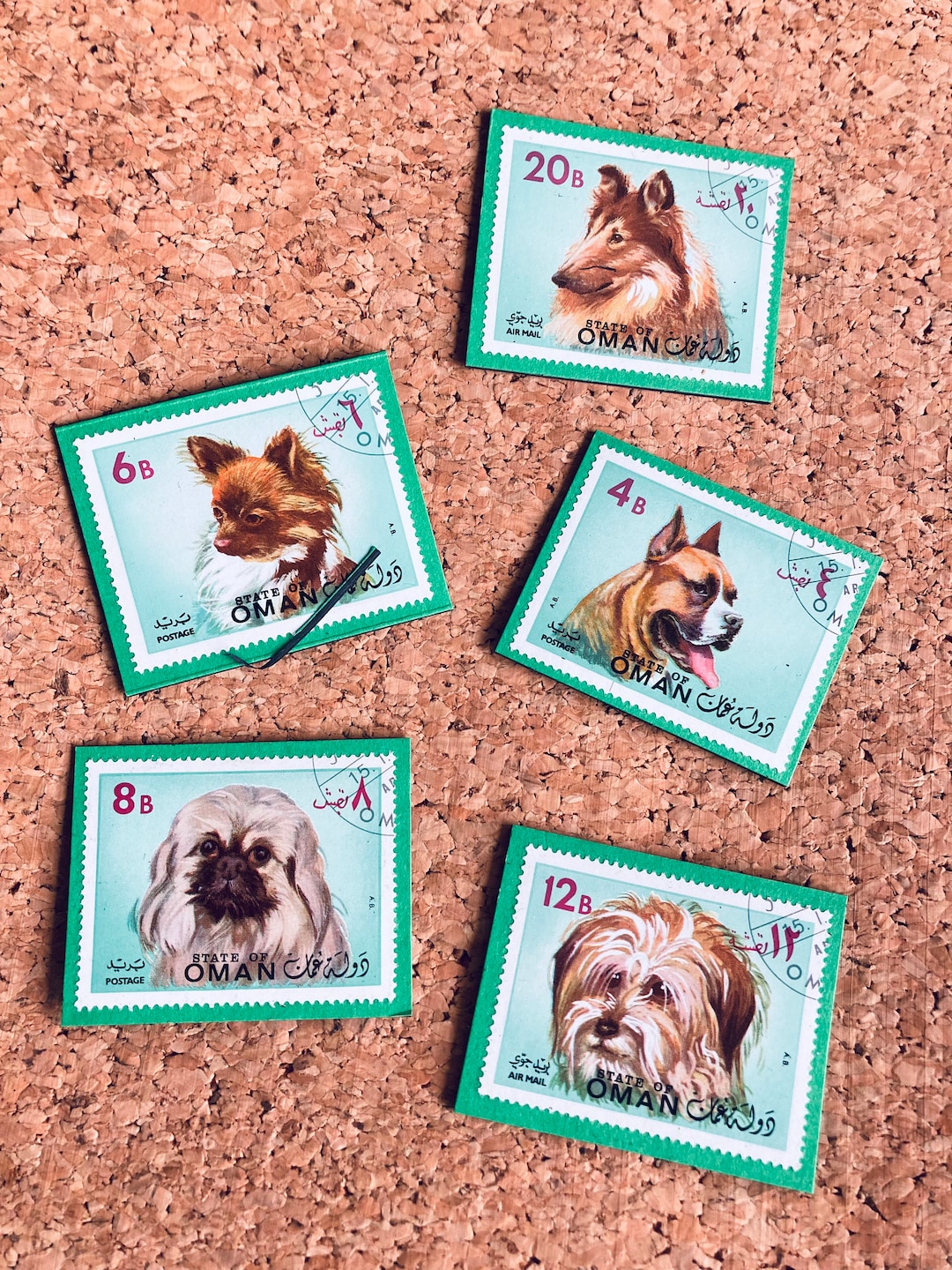 Magnets Made From Original Postage Stamps - Animals - Etsy