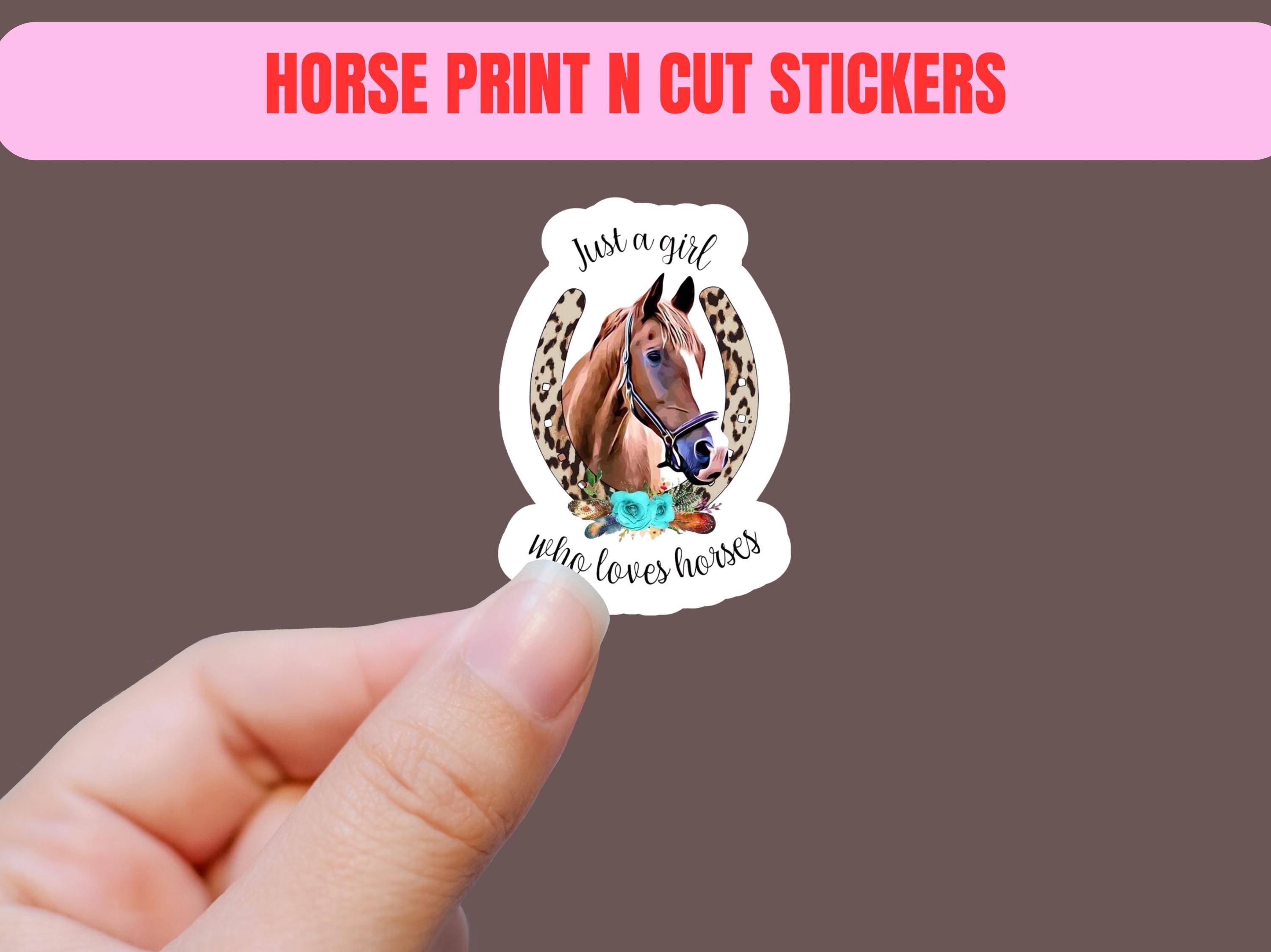 Boho Horse Stickers, Equestrian Planner Stickers (digital Download) - Etsy