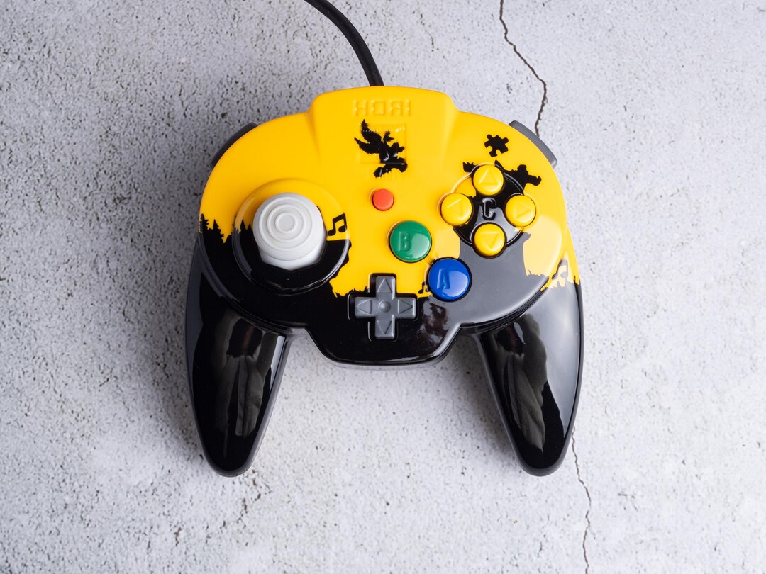 Banjo-kazooie Hori Mini Nintendo 64 Controller - Custom Painted - Etsy