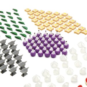 Flamecraft Board Game 3D Printed Component Upgrade Kit 216PCS - Etsy