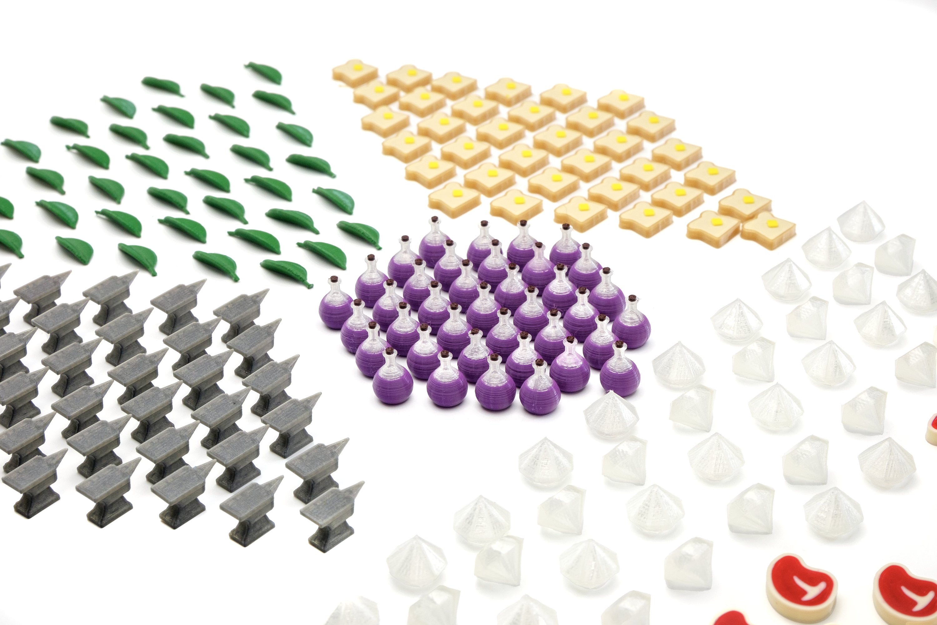 Flamecraft Board Game 3D Printed Component Upgrade Kit 216PCS - Etsy