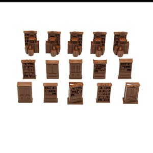 Mansions of Madness: 3D Printed Barricade, Wall & Secret Passage Tokens ...