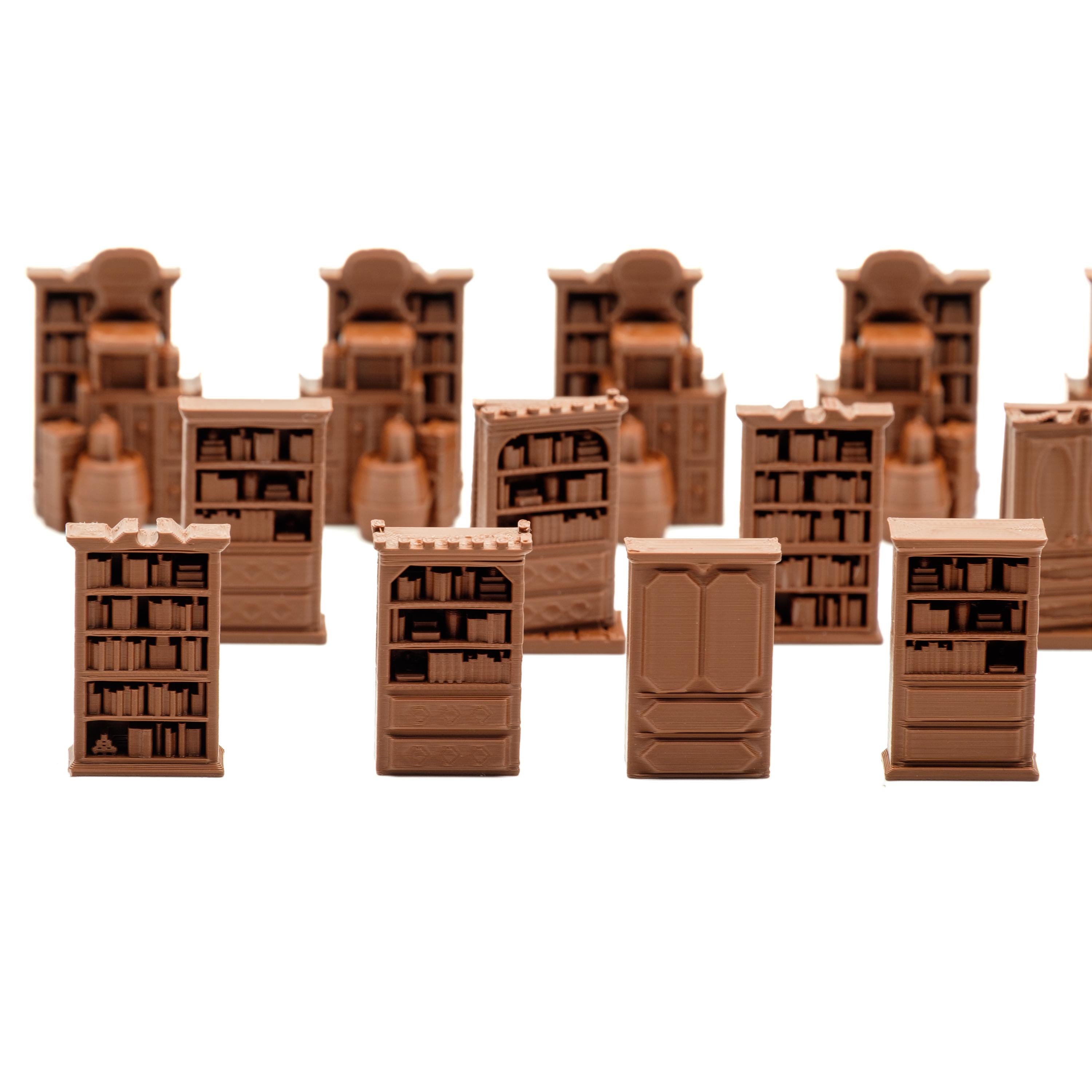 Mansions of Madness: 3D Printed Barricade, Wall & Secret Passage Tokens ...