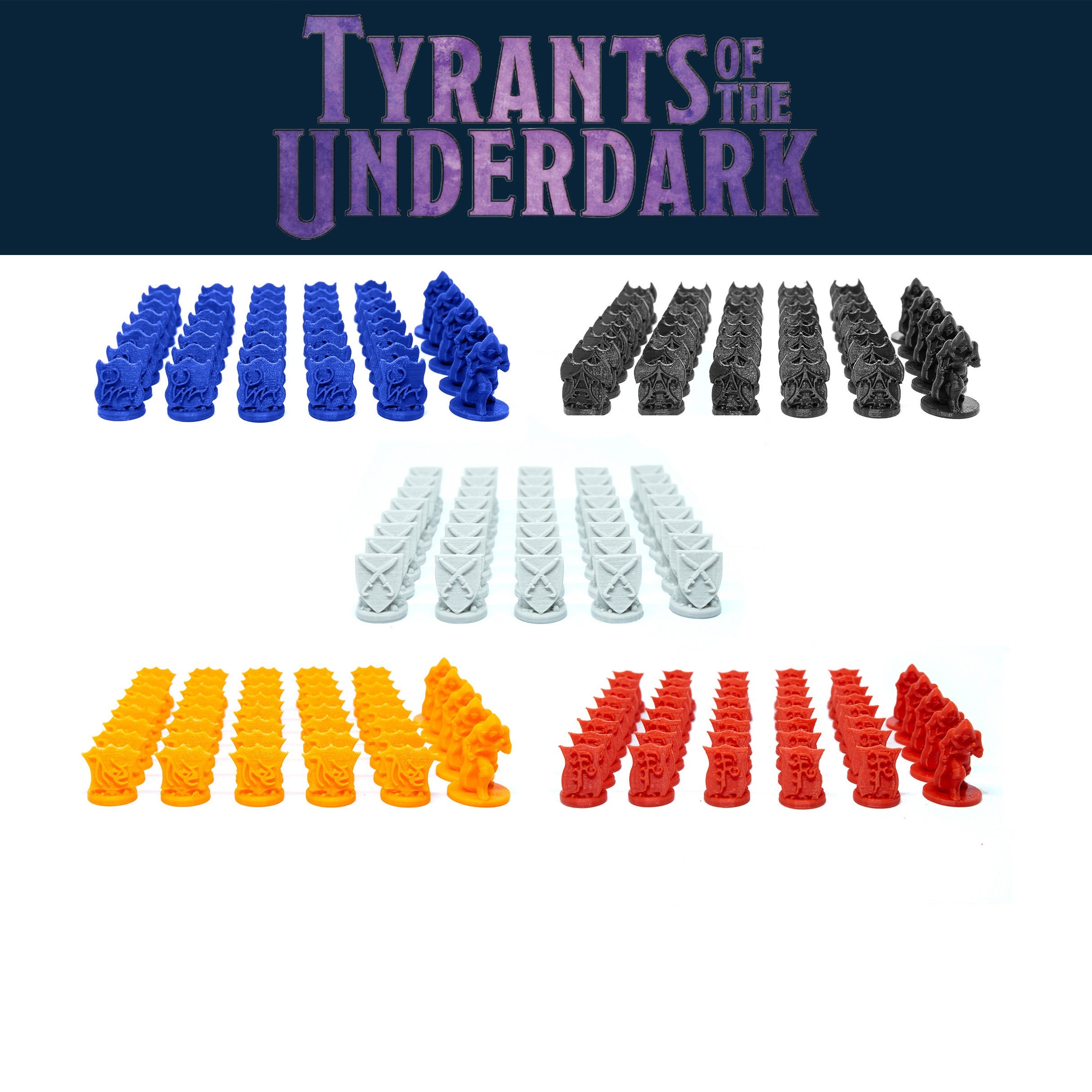 Tyrants of the Underdark Player Markers 3d Elements 2nd Edition - Etsy