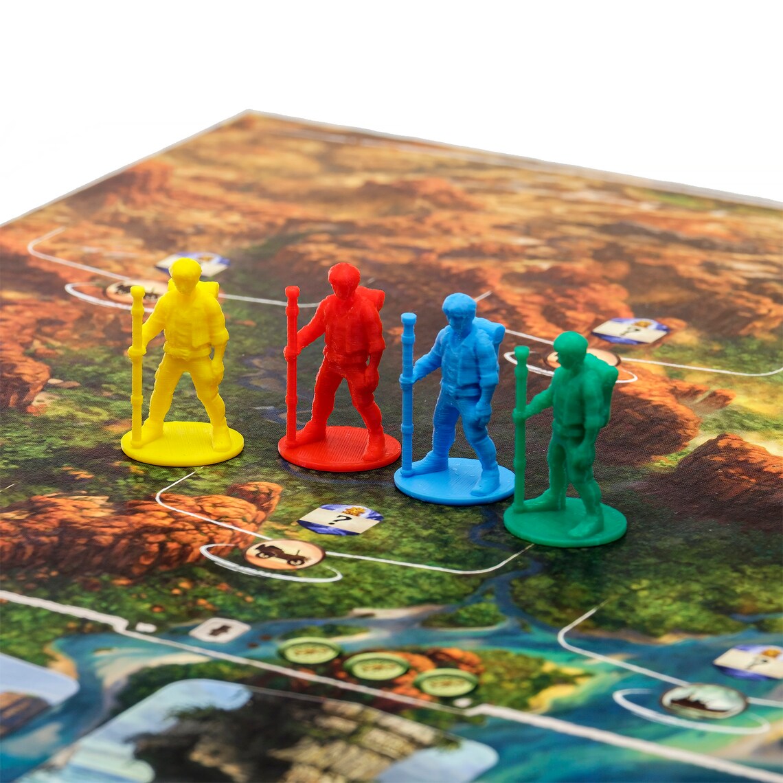 Lost Ruins of Arnak - 3d Archaeologist Player Tokens - Etsy