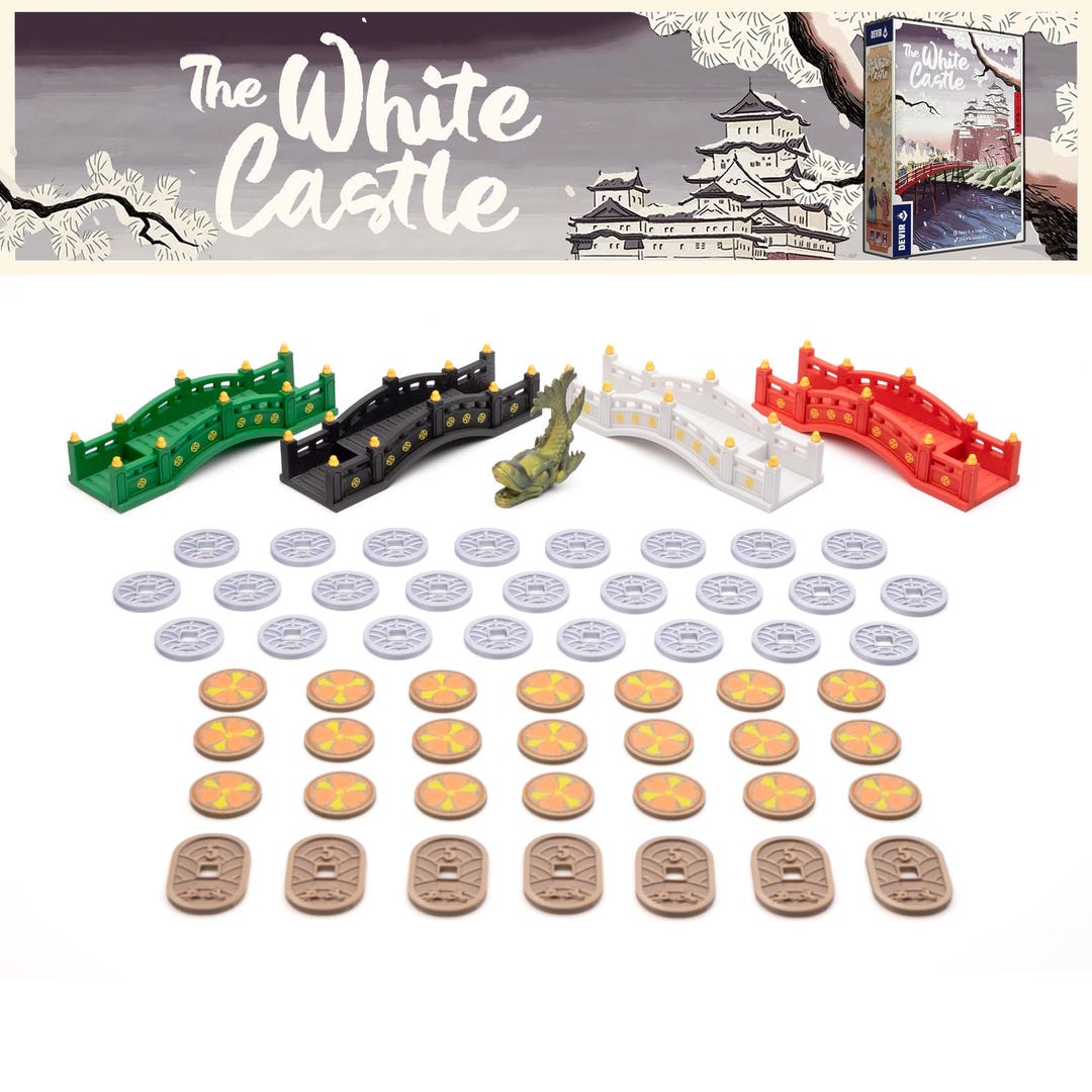 The White Castle Alternative 3D Tokens Full Set Including Bridges Coins ...