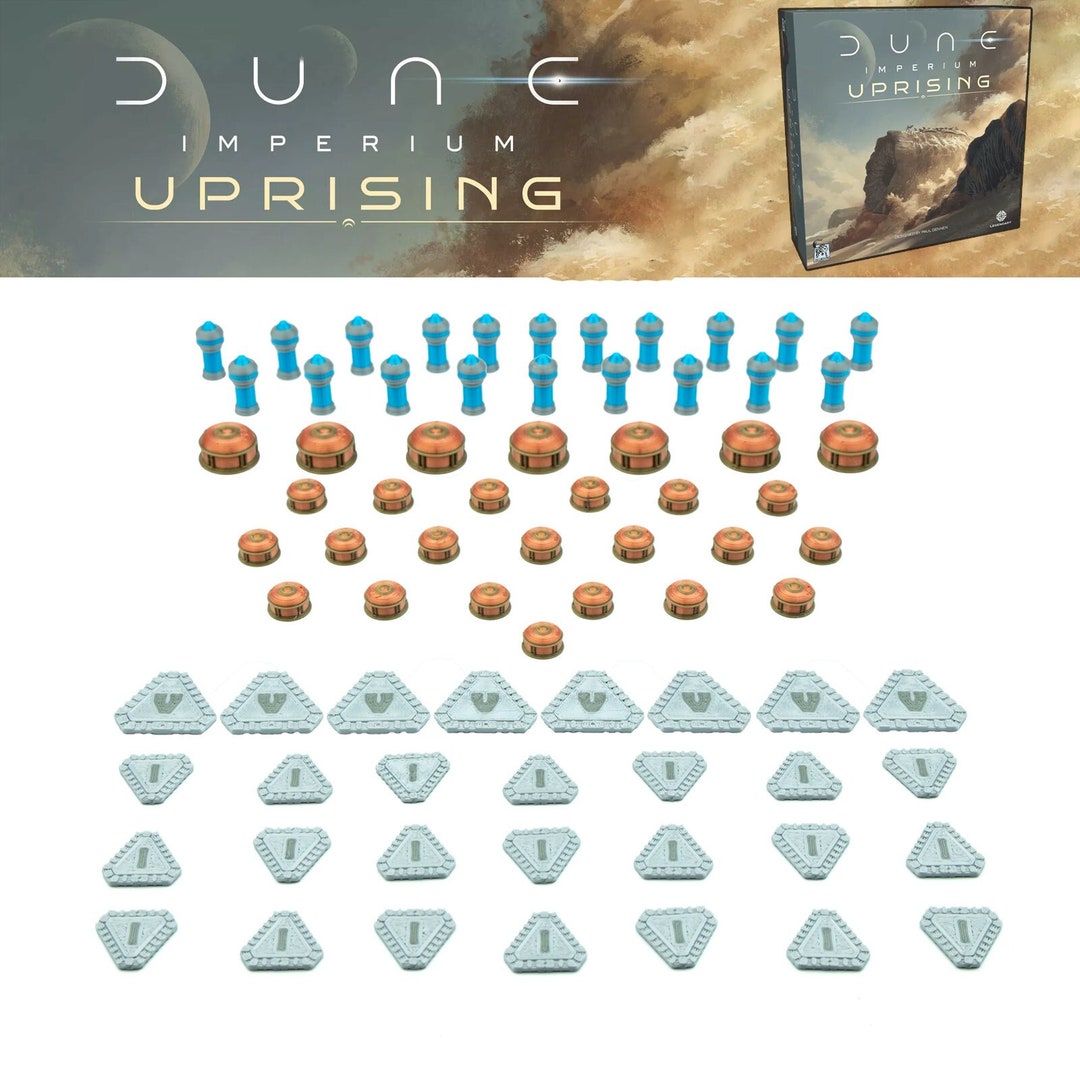 Dune Imperium Uprising : Set of Alternative 3d Resources Spice Token ...