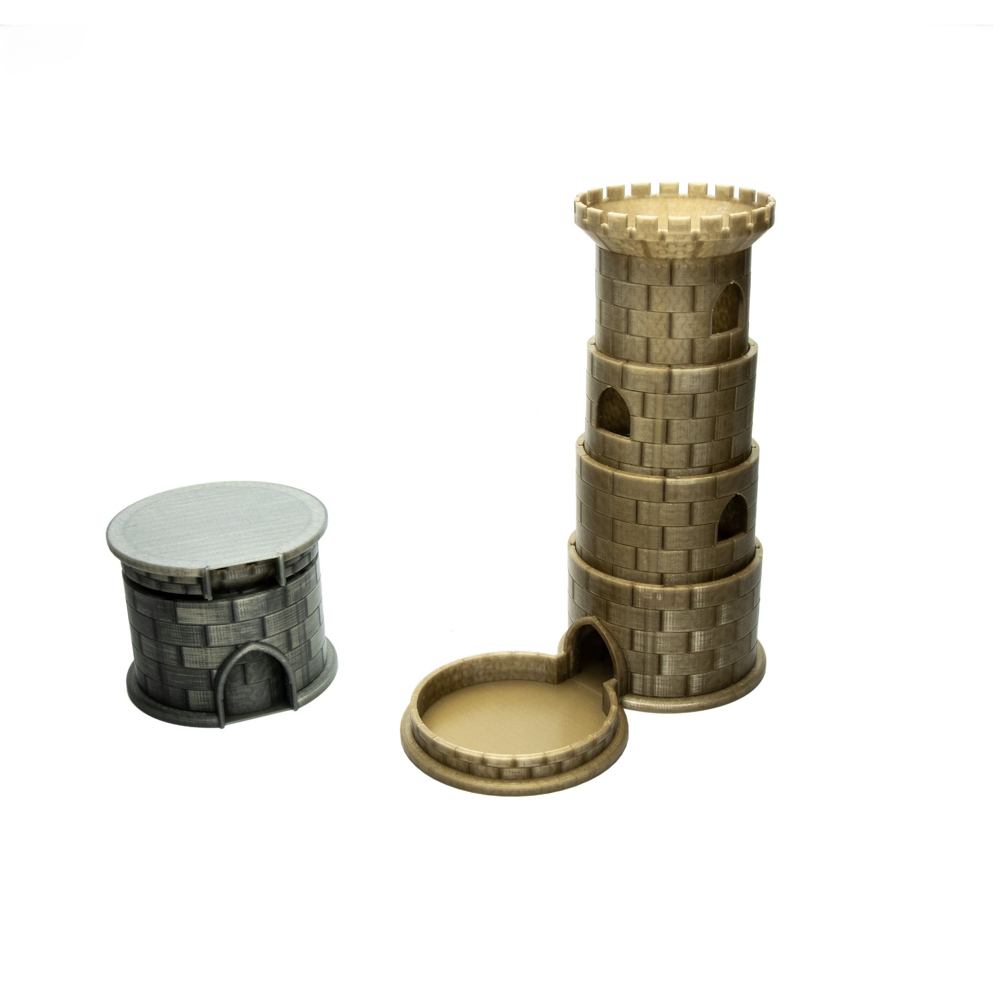 Collapsible Dice Tower for Board Games and D&d's Medieval Fantasy Style ...