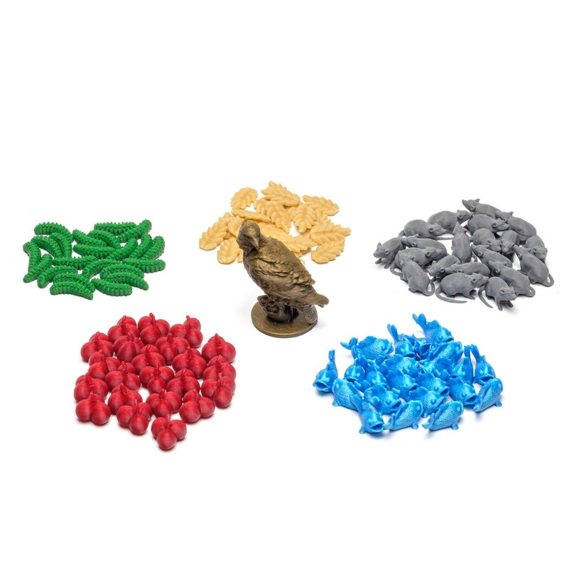 Wingspan - Set of Food Resources + First Player Marker - Etsy