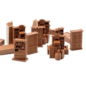 Mansions of Madness: 3D Printed Barricade, Wall & Secret Passage Tokens ...