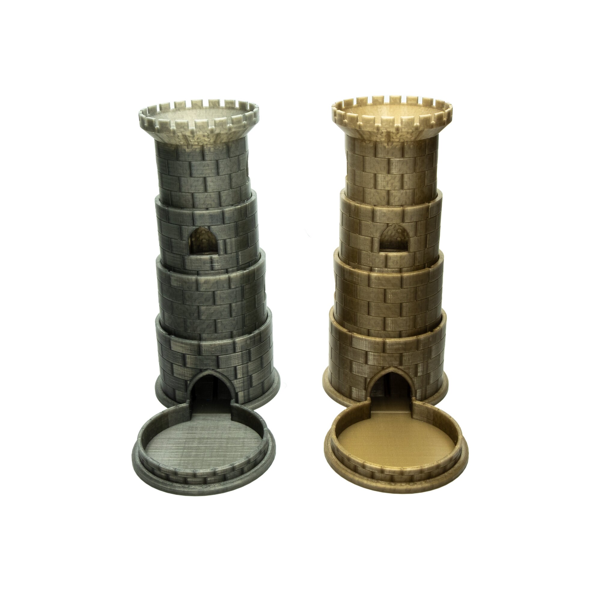 Collapsible Dice Tower for Board Games and D&d's Medieval Fantasy Style ...