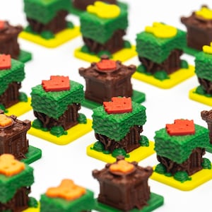 ROOT Board Game 3D Upgrade Kit – 24 Deluxe Tokens Riverfolk - Garden ...