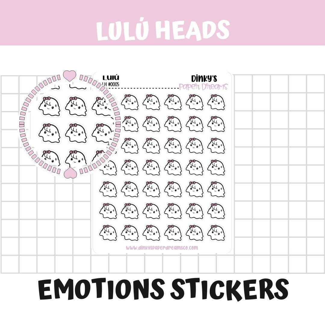 Emotions Stickers Planner Stickers - Etsy