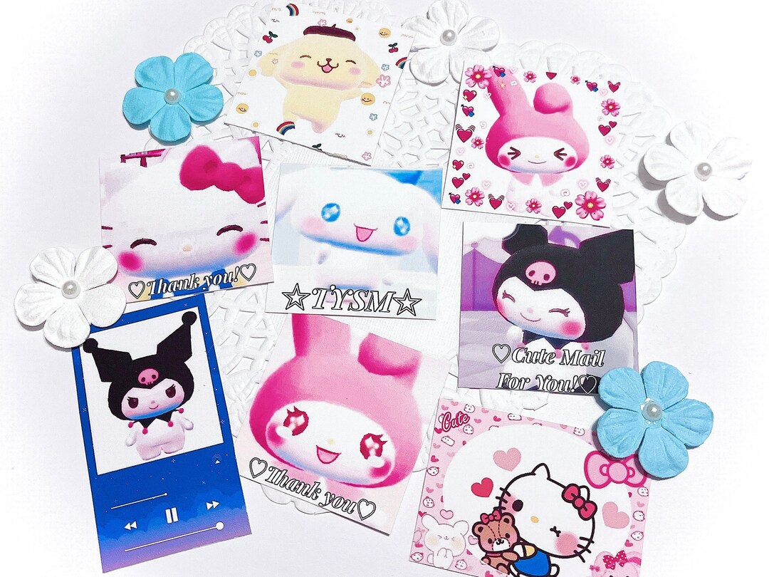 Kawaii Mailing Labels 10 Pack| Handmade Cute, Matte Vinyl Stickers, 2x2 ...