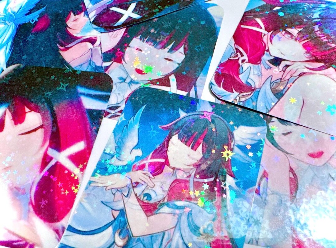 Genshin Impact Columbina Photocards| Random Gacha, Handmade Holographic ...