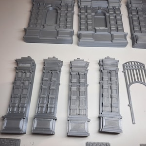 Wargaming Terrain Napoleonic Baroque Gate Various Scales Historical ...