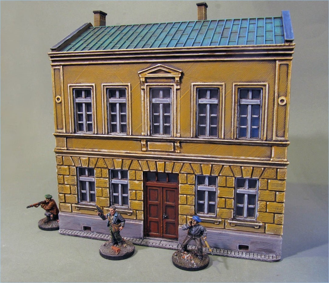 Wargaming Terrain Napoleonic Urban House A Various Scales Historical ...