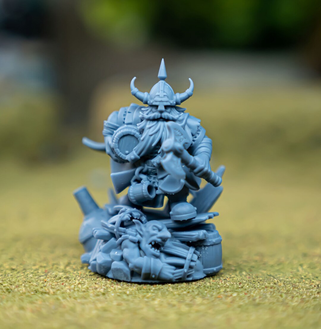 Highland Miniatures Dwarf Brewmaster Fantasy Aos TOW 32mm - Etsy