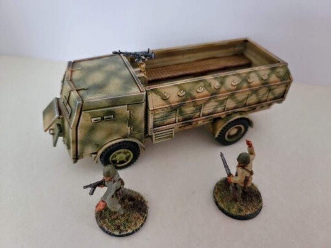 WWII Italian Fiat 665NM Auto Protetto APC Various Scales Historical ...