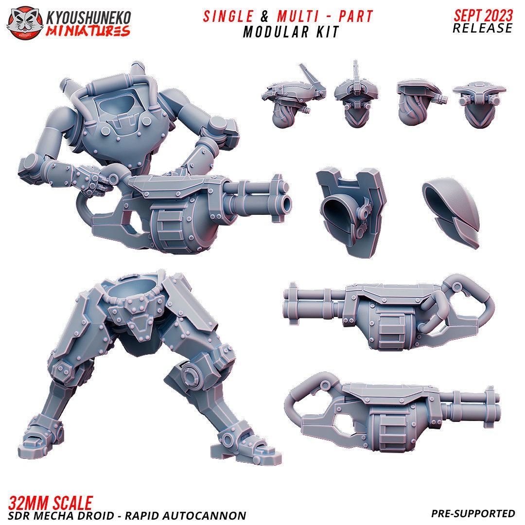 Fantasy SCFI Imperial Guard KT KOW K47 Sdr Mecha Droid Power Sword - Etsy