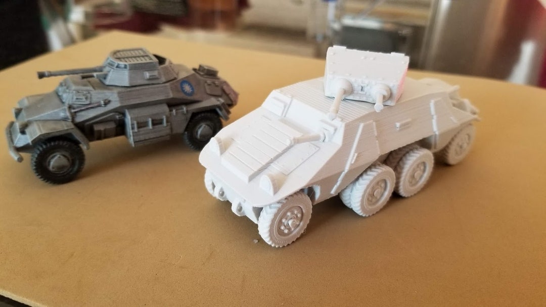WWII Austrian STEYR ADGZ Armoured Car Various Scales Historical ...