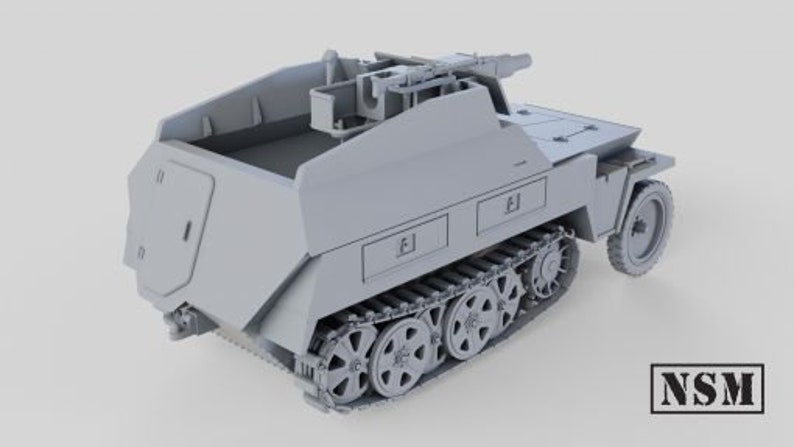 WWII German Sd.kfz 250/8 Neu ‘stummel’ Various Scales Historical ...