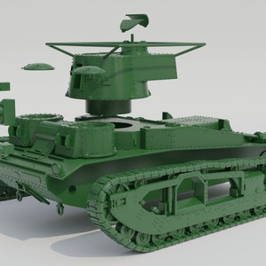 WWII British Vickers Medium Tank Mk.iii UK Various Scales Historical ...
