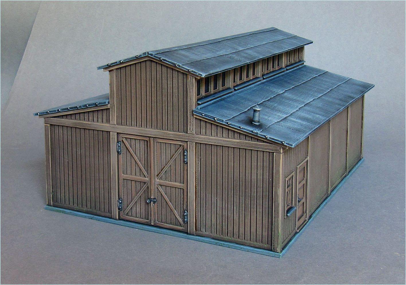 Wargaming Terrain Large Barrack Various Scales Historical Wargaming (US ...